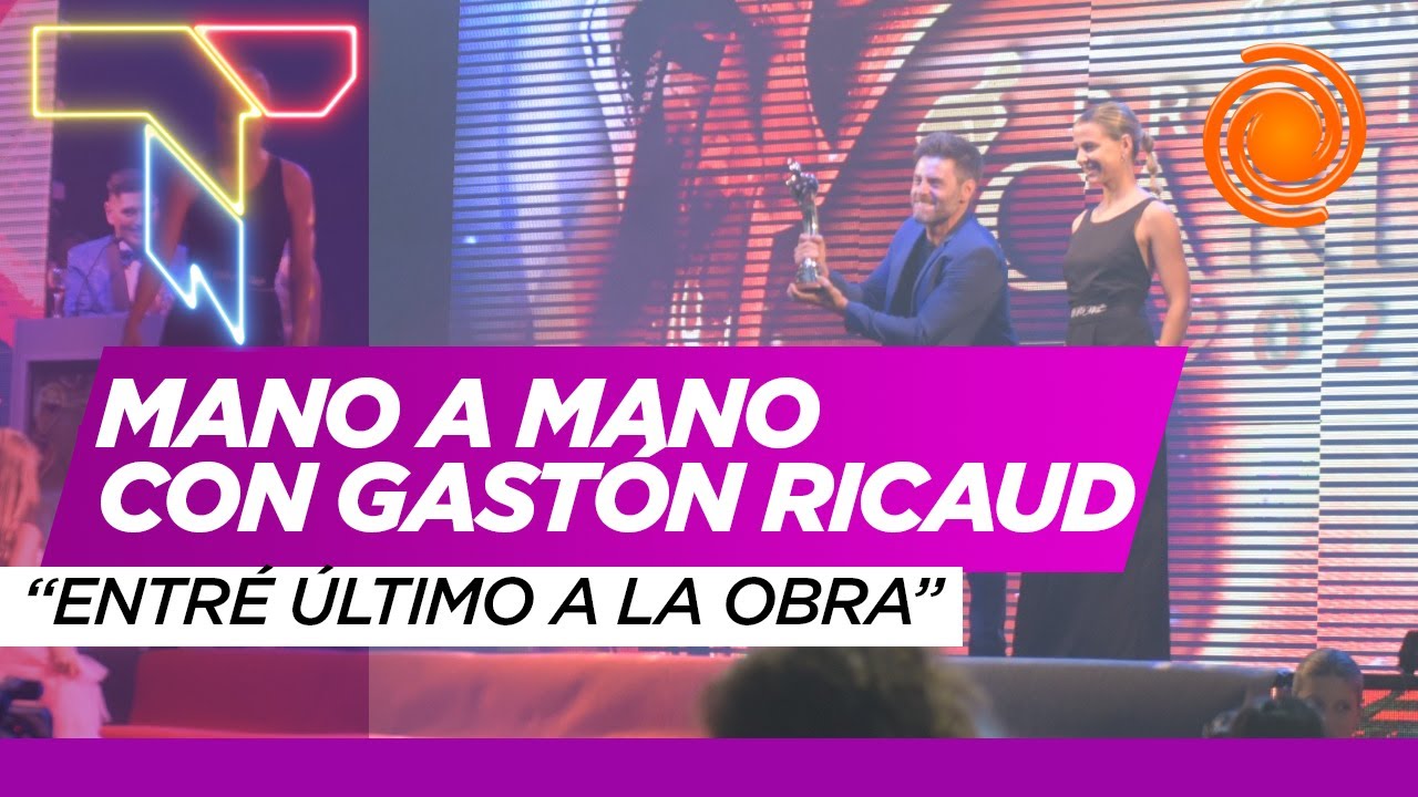 Gastón Ricaud elegido como mejor actor en los Premios Carlos: “No pensé ...