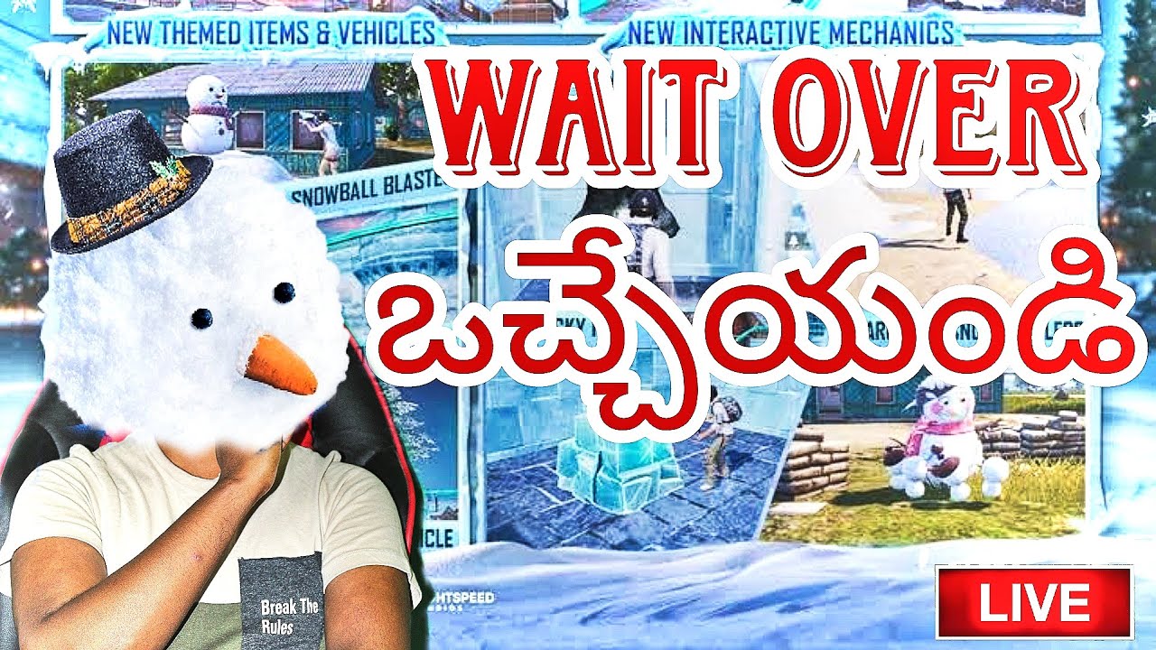 New Update Snow ️ Event Bgmi live #bgmi #winter #facecam #kashikashyap ...