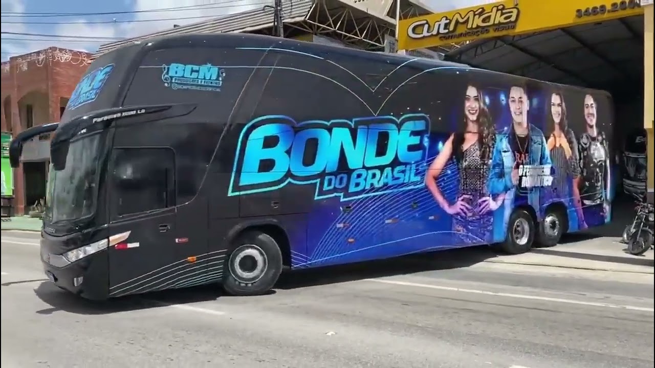 Nova Plotagem do Ônibus do Bonde do Brasil 2022 - YouTube
