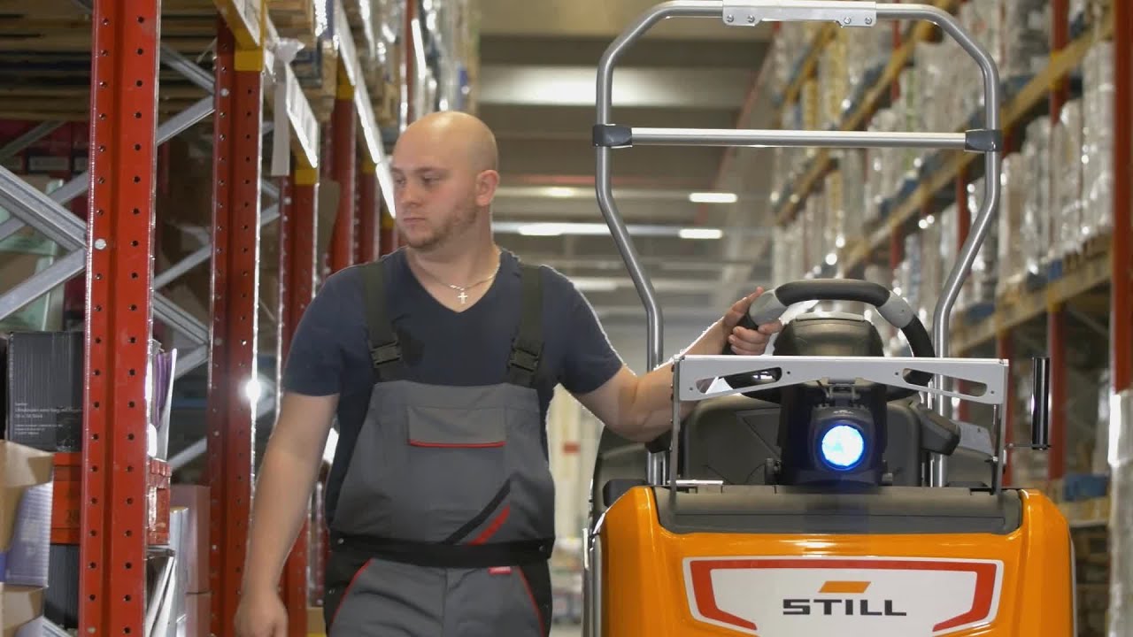 Low Level Order Picker STILL OPX – Pedestrian mode - YouTube