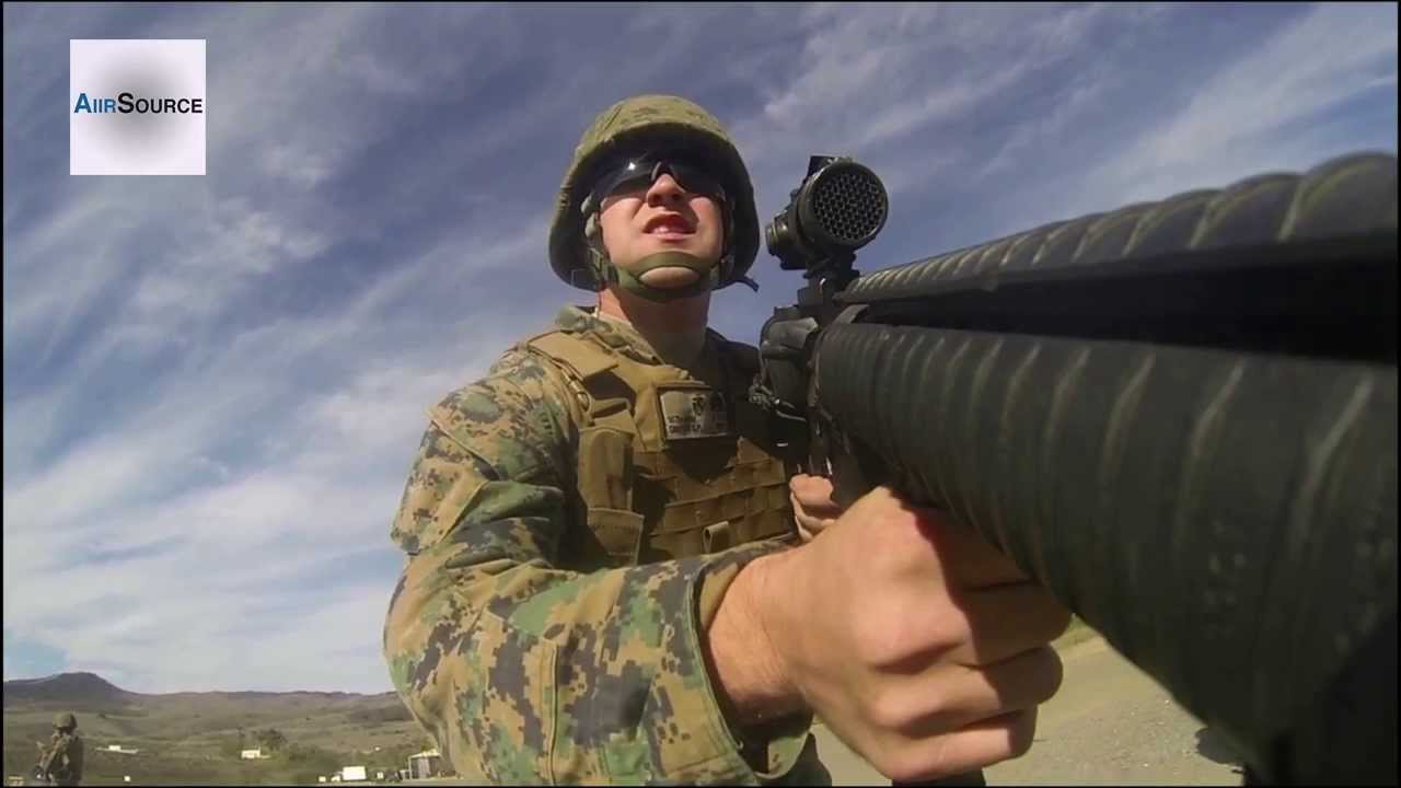 U.S. Marines Small Arms Training. M4A1 Carbine, Grenade. - YouTube