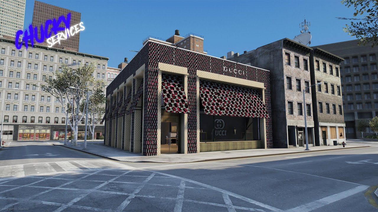 Liberty City FiveM MLO - Gucci Store | NYC/New York City - YouTube