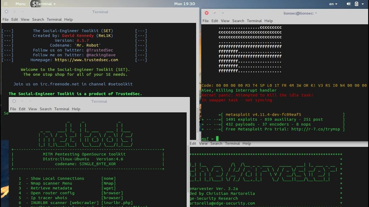 LionSec Linux 5.0 Teaser - YouTube