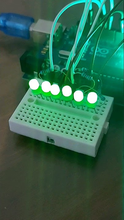 LEDs Chasing with Arduino - YouTube