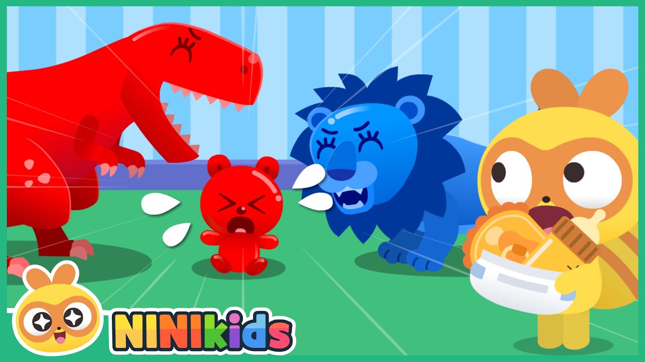 Baby Jelly Bear is crying! | Mom Jelly Bear transforms into ...