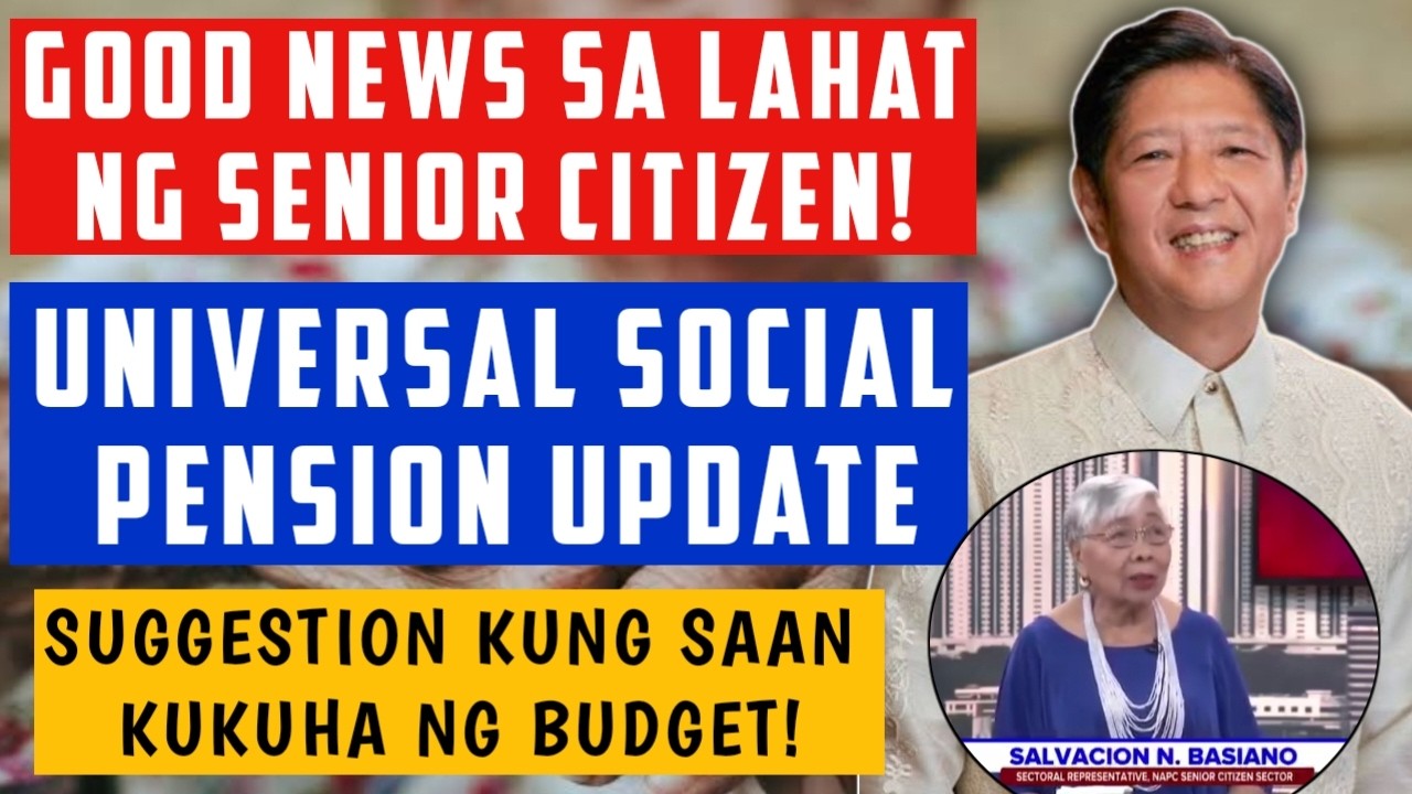TO ALL SENIOR CITIZENS: UNIVERSAL SOCIAL PENSION LATEST UPDATE! - YouTube