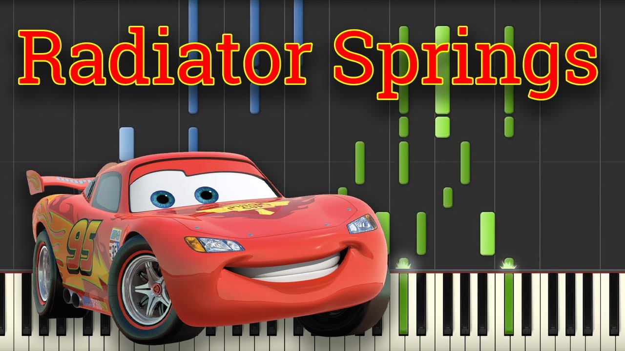 Radiator Springs Theme - Cars Video Game (Piano Tutorial) [Dogman15 ...