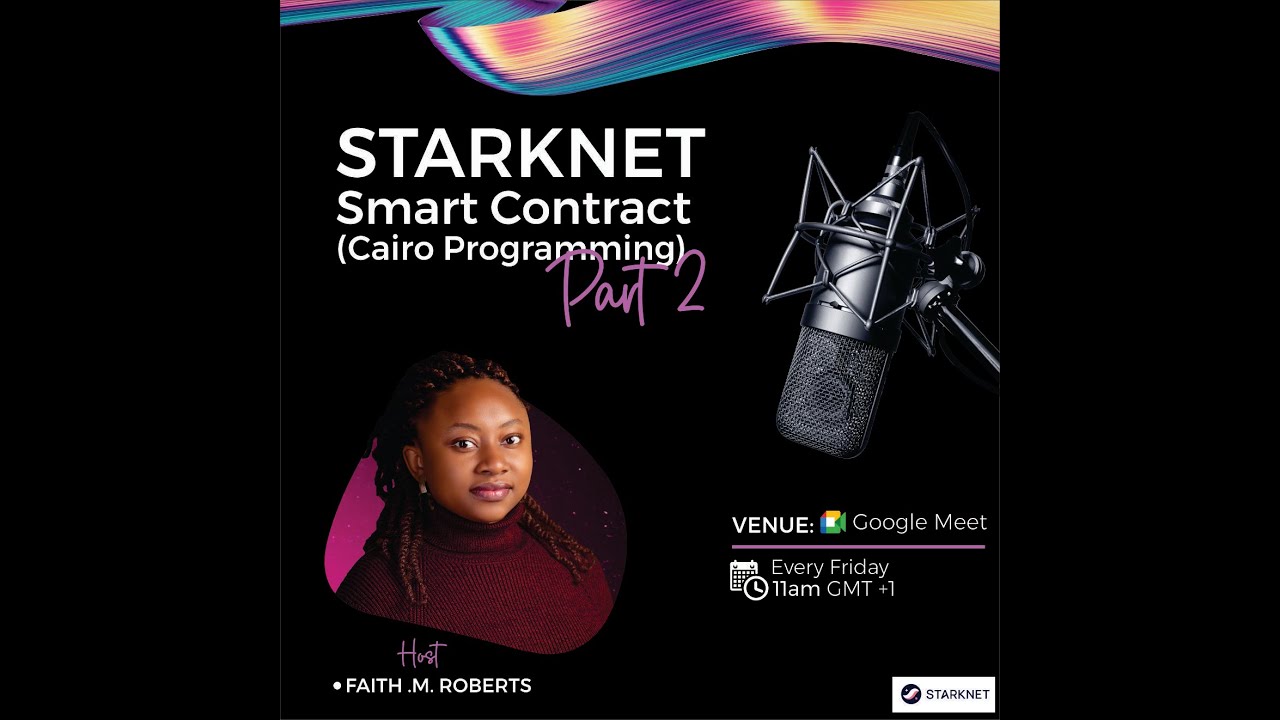 Starknet Smart Contracts (Cairo Programming) - Pt 2 - YouTube