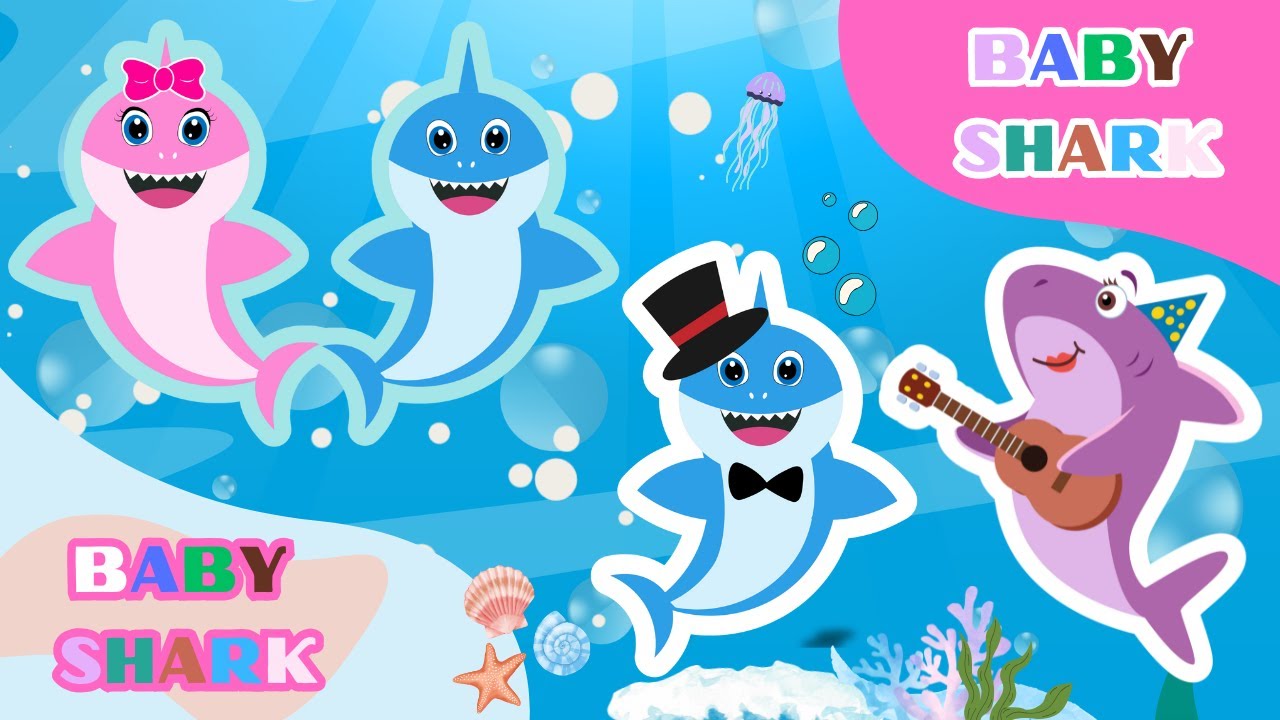 Baby Shark Dance | Babyshark Most Viewed Video |‎@Pinkfong || Hiba and ...