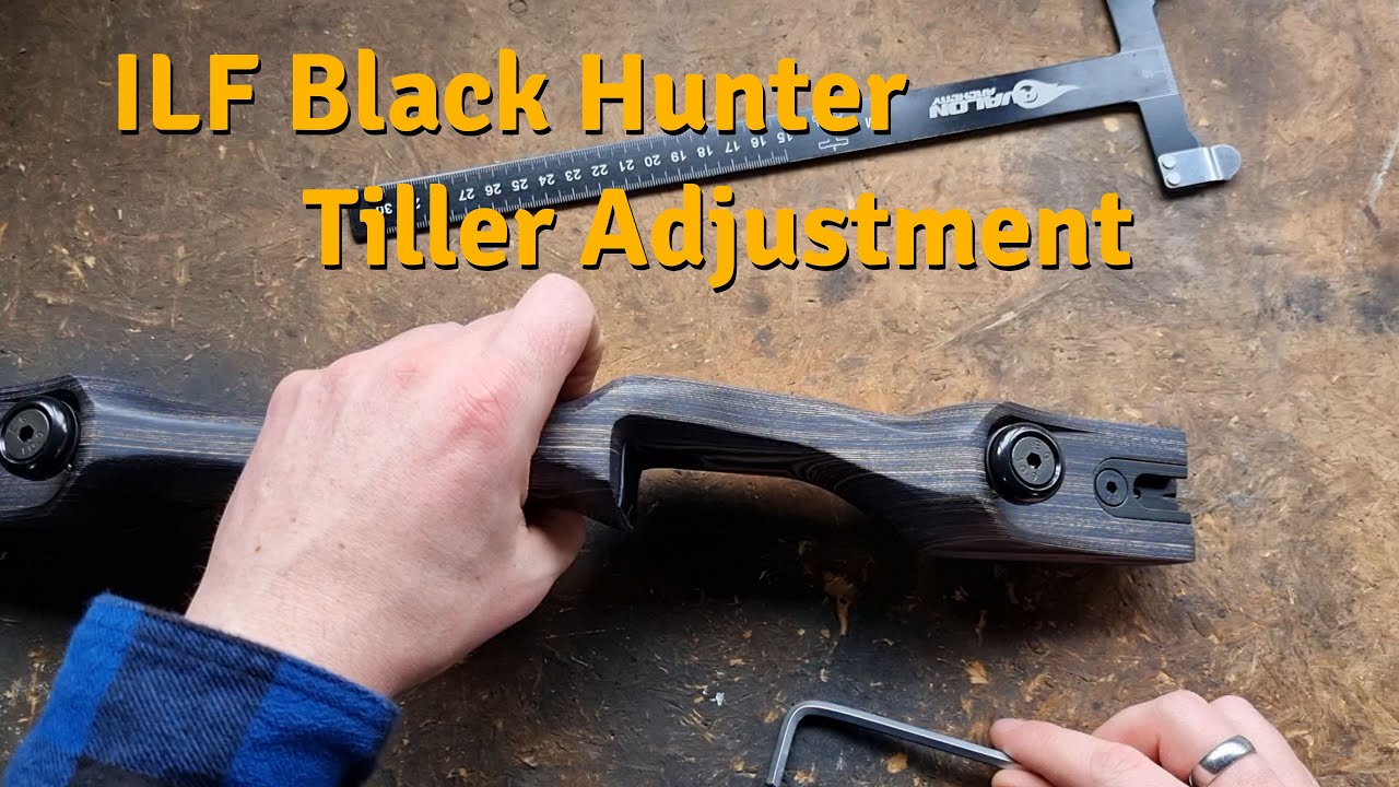 How to adjust the Tiller on an ILF Black Hunter - YouTube