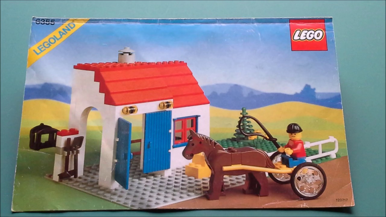 Lego 6355 stable - YouTube