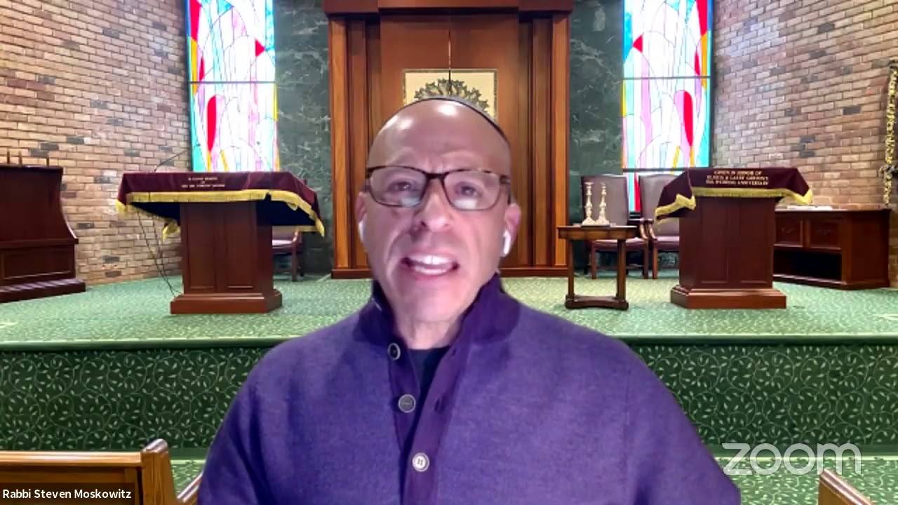 It's Really About Character Sermon by Rabbi Steven Moskowitz - YouTube