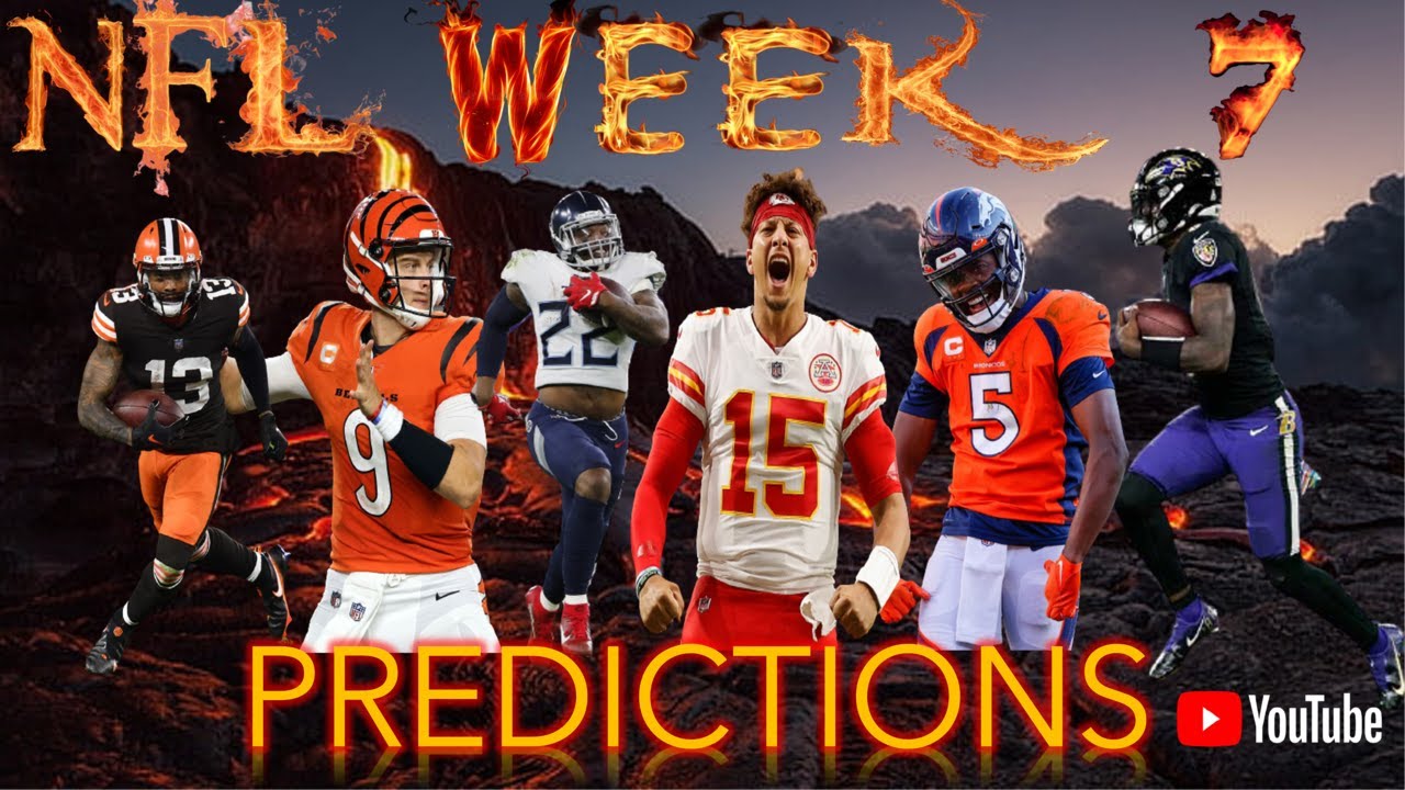 NFL Week 7 Picks (10-21-2021) #chiefs #ravens #titans - YouTube