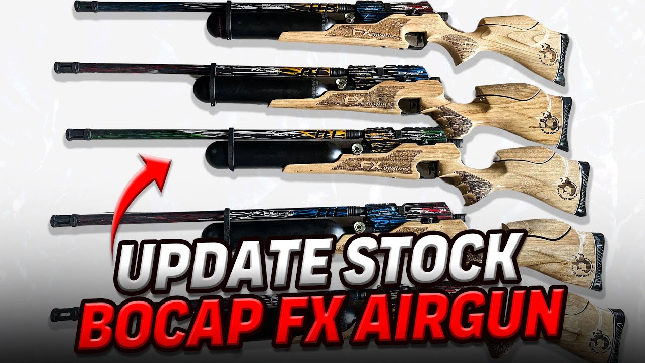 2jutaan saja dapat PCP BOCAP FX AIRGUNS 500CC SEMI CNC - YouTube