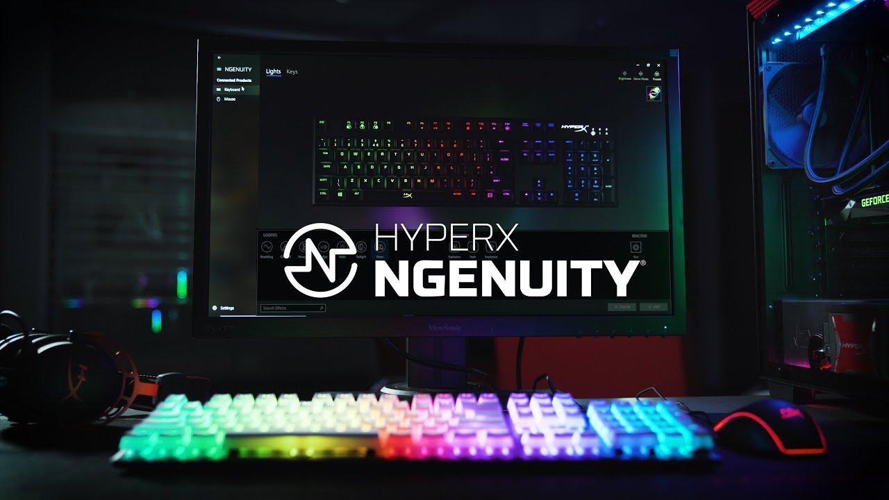 Phần mềm thiết lập cấu hình và macro cho bàn phím và chuột HyperX RGB - HyperX NGENUITY - YouTube