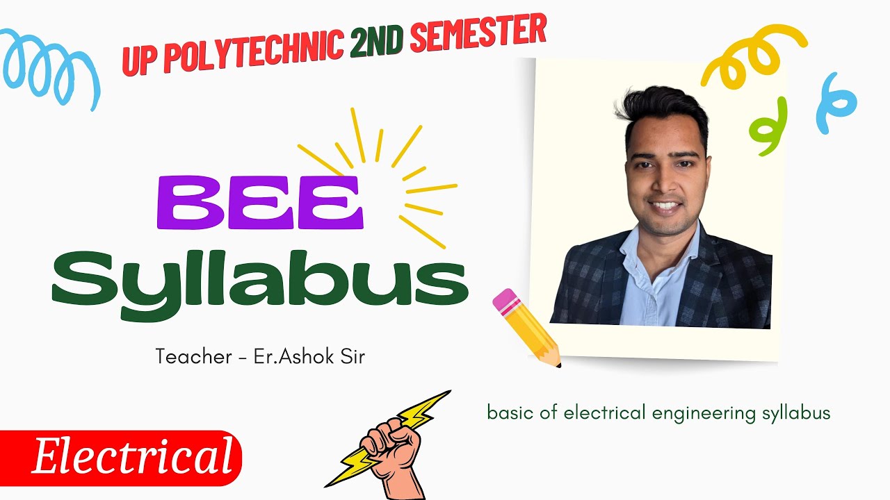 basic of electrical engineering syllabus | up polytechnic bee syllabus for 2nd semester - YouTube