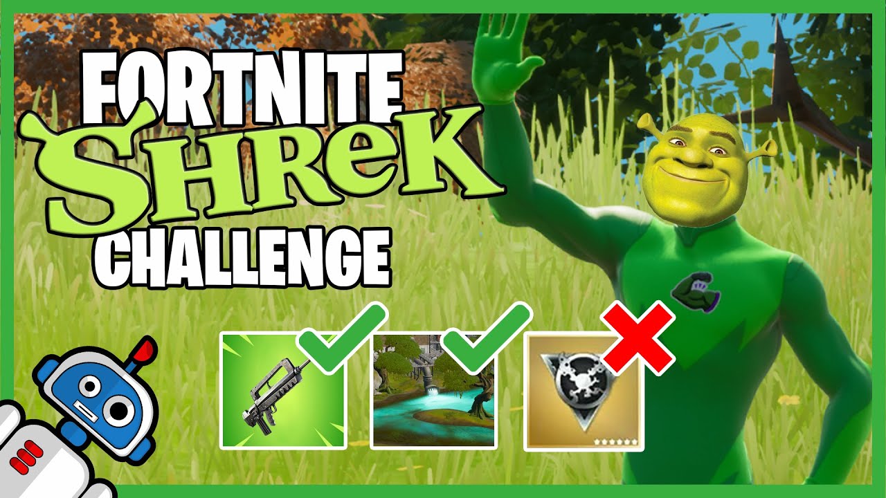 Introducing the Fortnite SHREK Swamp Challenge - YouTube