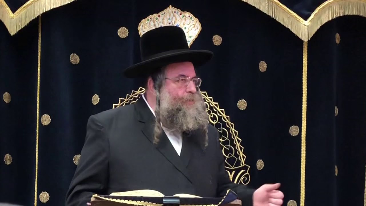 Harav Daniel Chaim Alter Shlita on Parshas Vayeshev 5779 - YouTube