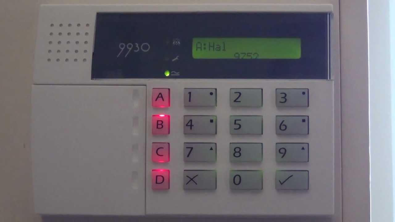 Scantronic 9752 - 9851 alarmsysteem looptest uitvoeren. - YouTube