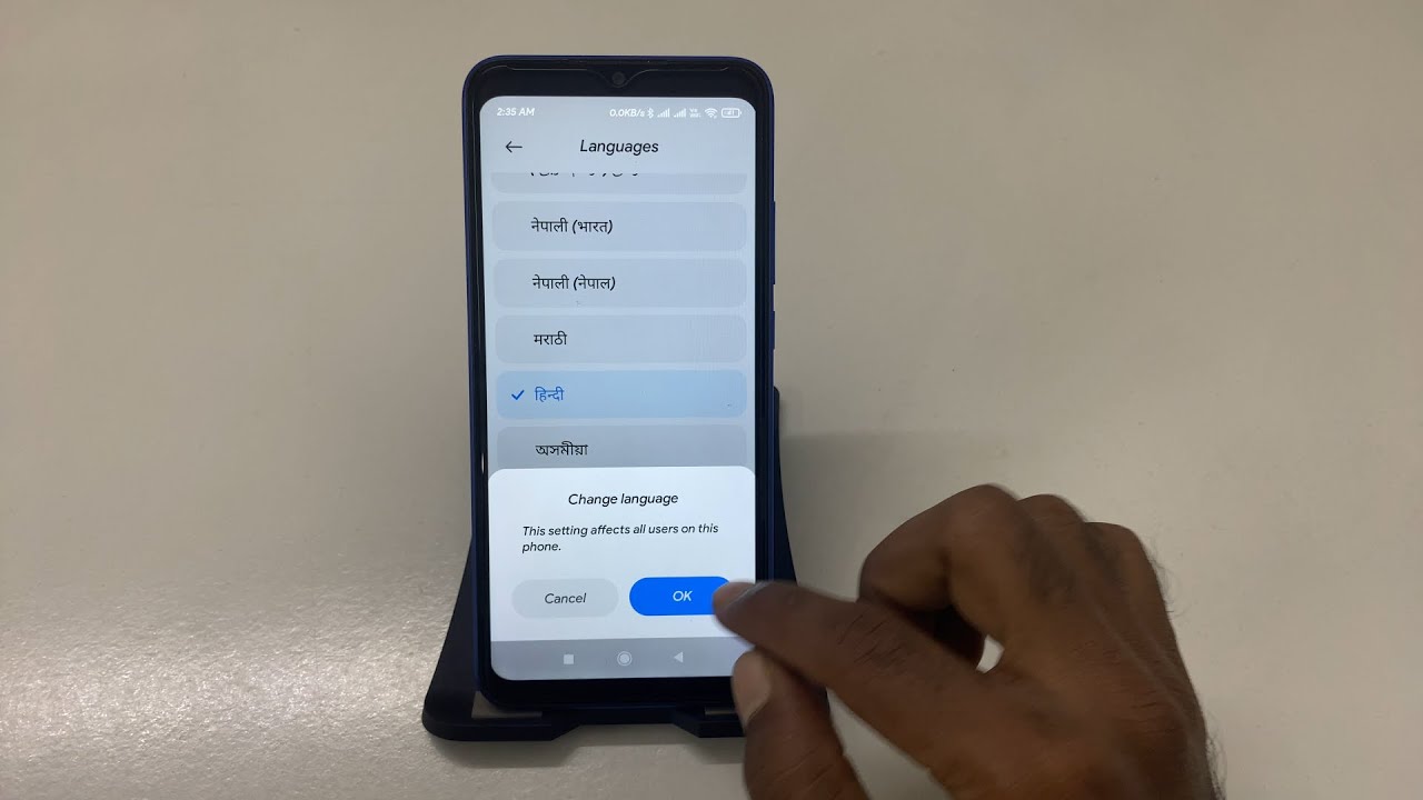 How to Change Language on POCO M3 - Easy Guide! || POCO M3 me Language ...