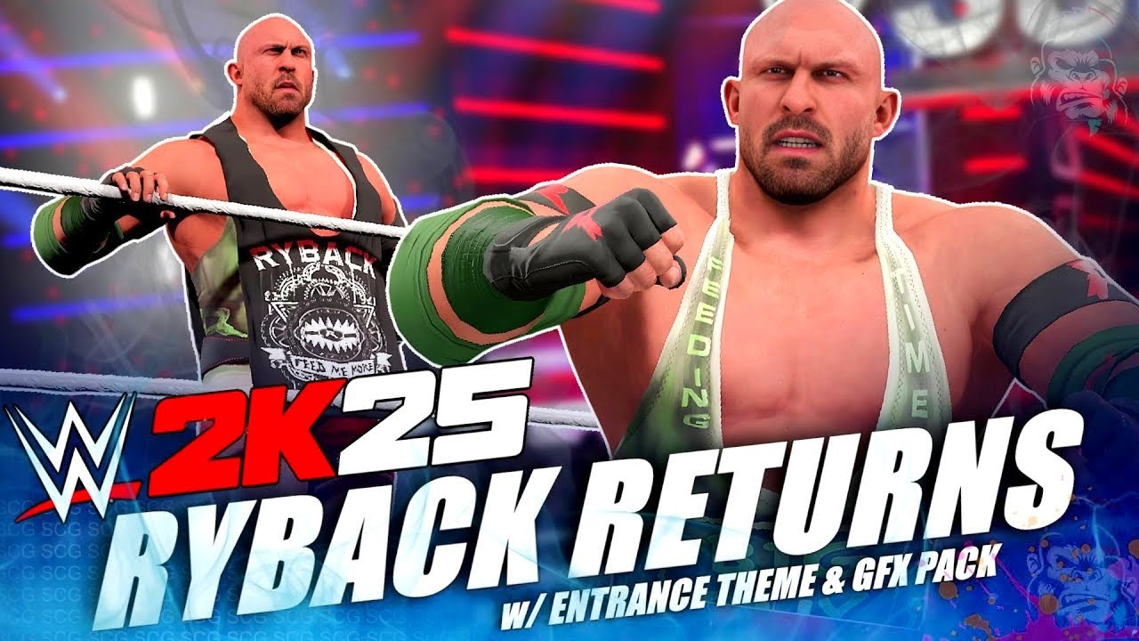 WWE 2K25 Ryback w/ Meat On The Table Entrance Theme | New WWE 2K25 Mods ...
