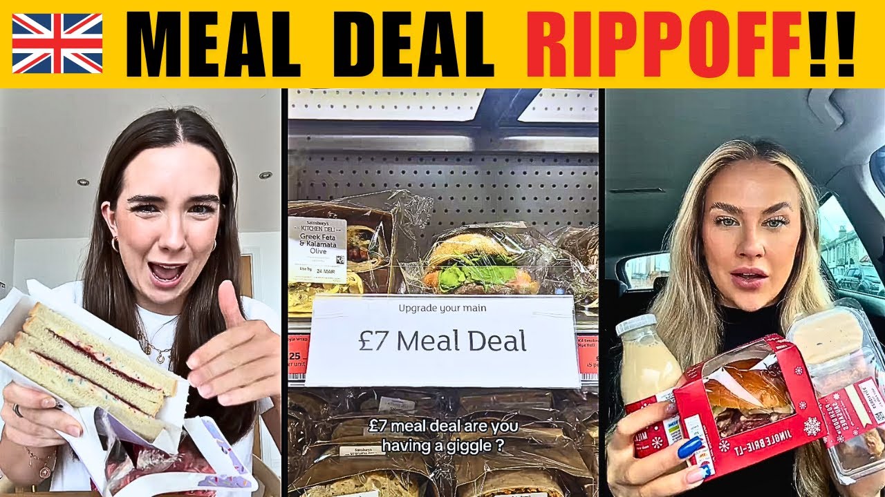 Meal Deal RIP-OFF | How Lunch Became a Luxury in UK - YouTube