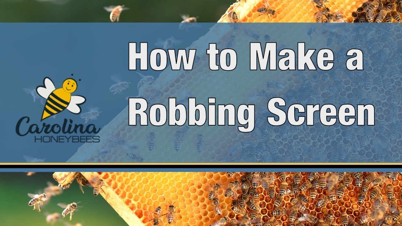 How to Make a Robbing Screen - Quicky & Easy - YouTube