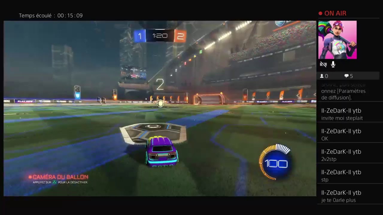 Live roket League entraînement et gamme - YouTube