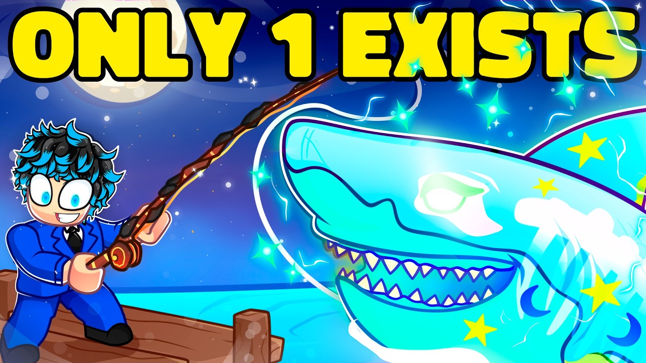 I Caught the ONLY MOON-KISSED PHANTOM MEG to Exist on Fisch! - YouTube