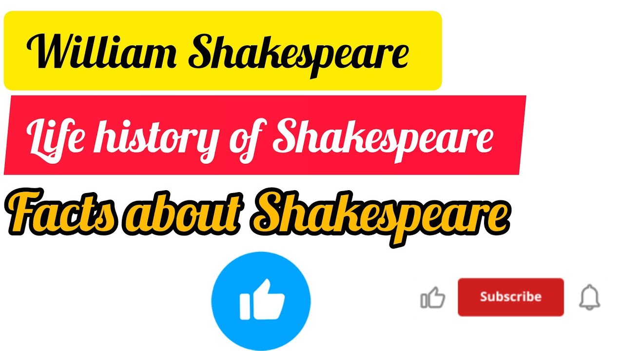 William Shakespeare l l Important notes about William Shakespeare 📚📚📚📚📚 ...