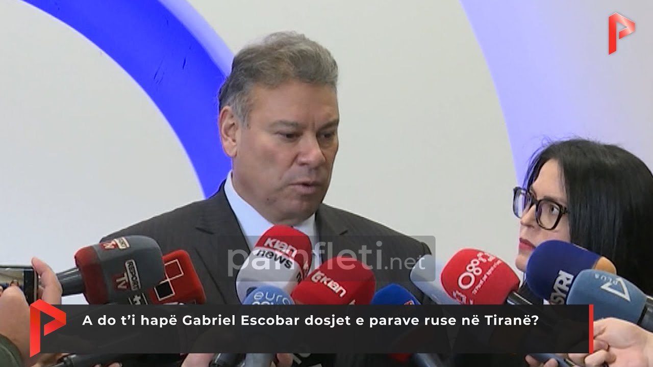 A do t’i hapë Gabriel Escobar dosjet e parave ruse në Tiranë? - YouTube