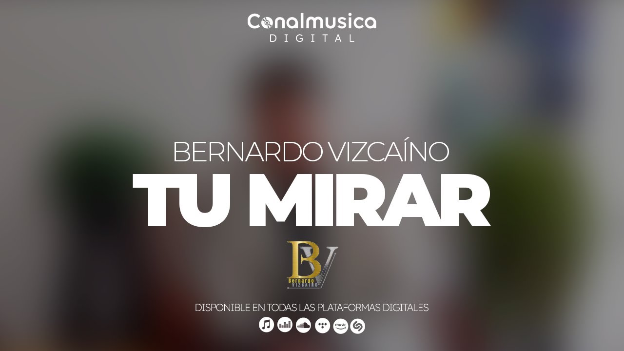 Tu Mirar - Bernardo Vizcaíno | Lyric Video - YouTube