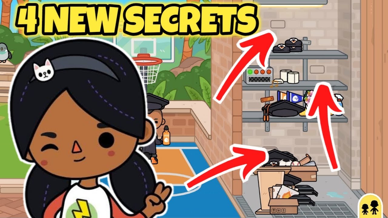 *4 New Secrets* Toca Life World Secret Hacks - Toca Boca Secrets - YouTube