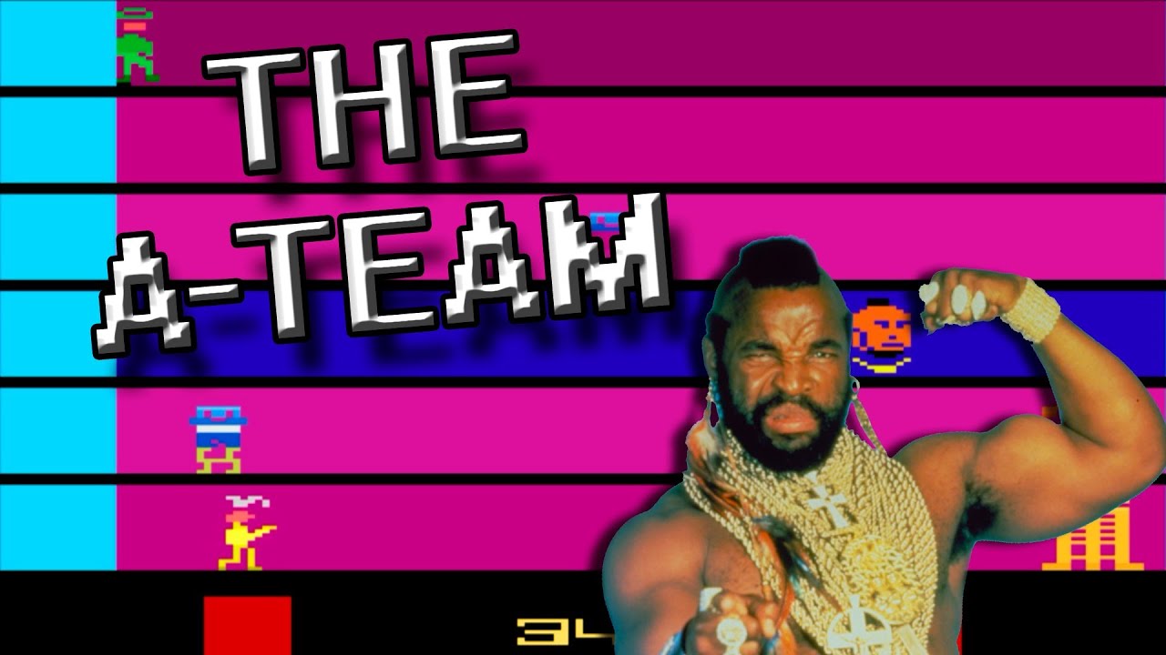 The A-Team | 33.000pts. | Atari 2600 - YouTube