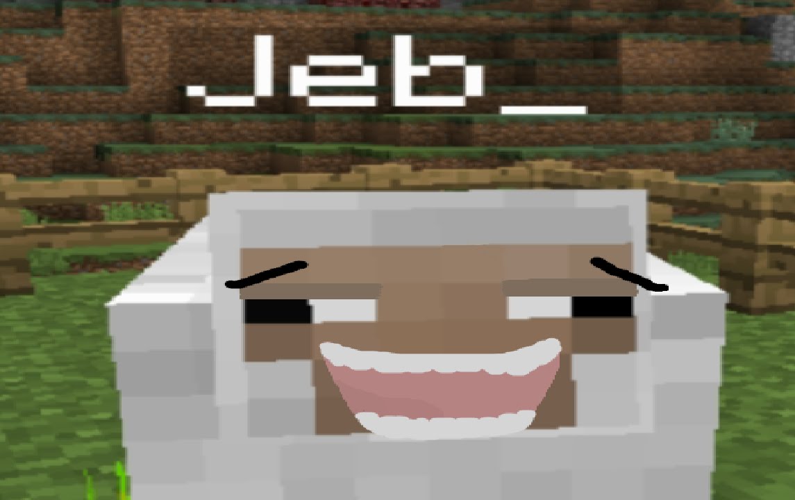 Minecraft - Baby Zombie Riding A Chicken & Jeb_ The Sheep. #Fun Times ...