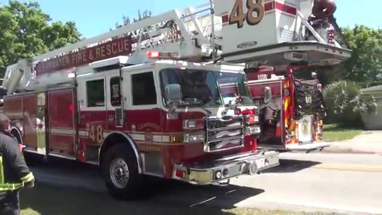 Clearwater Fire Rescue Truck 48 - YouTube