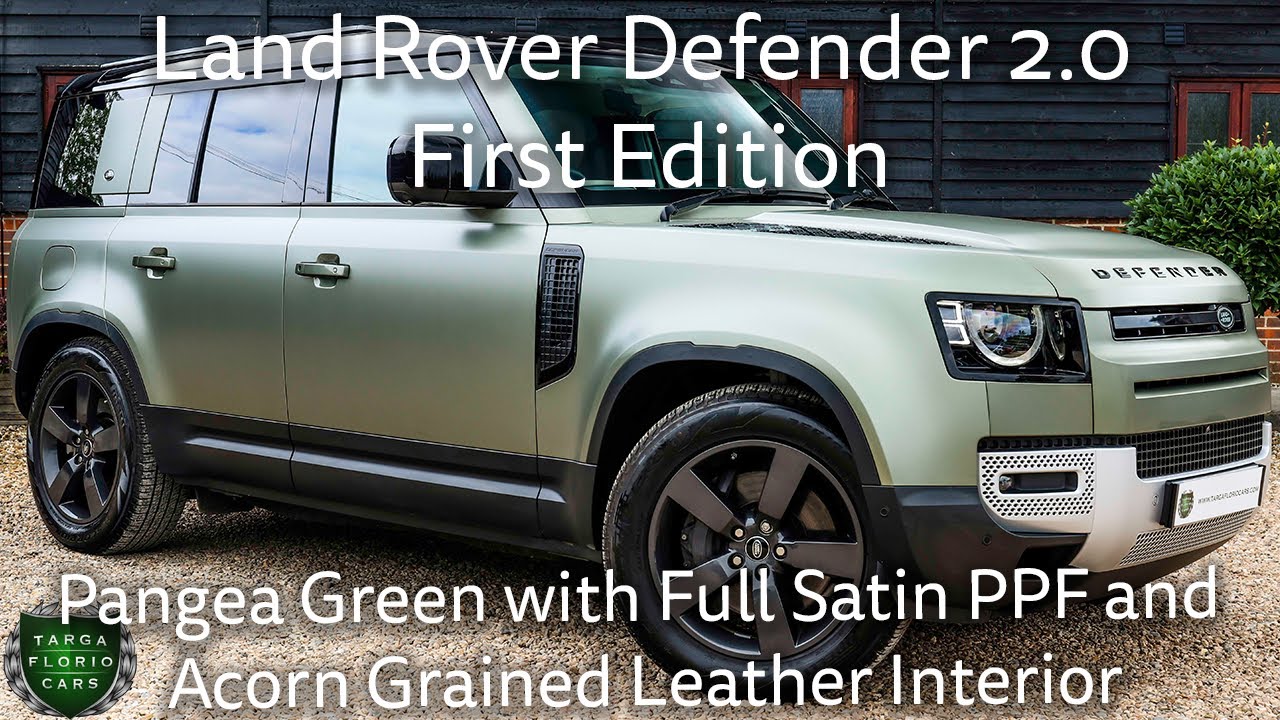 Land Rover Defender 2.0 First Edition registered Sept 2020 (70) in ...