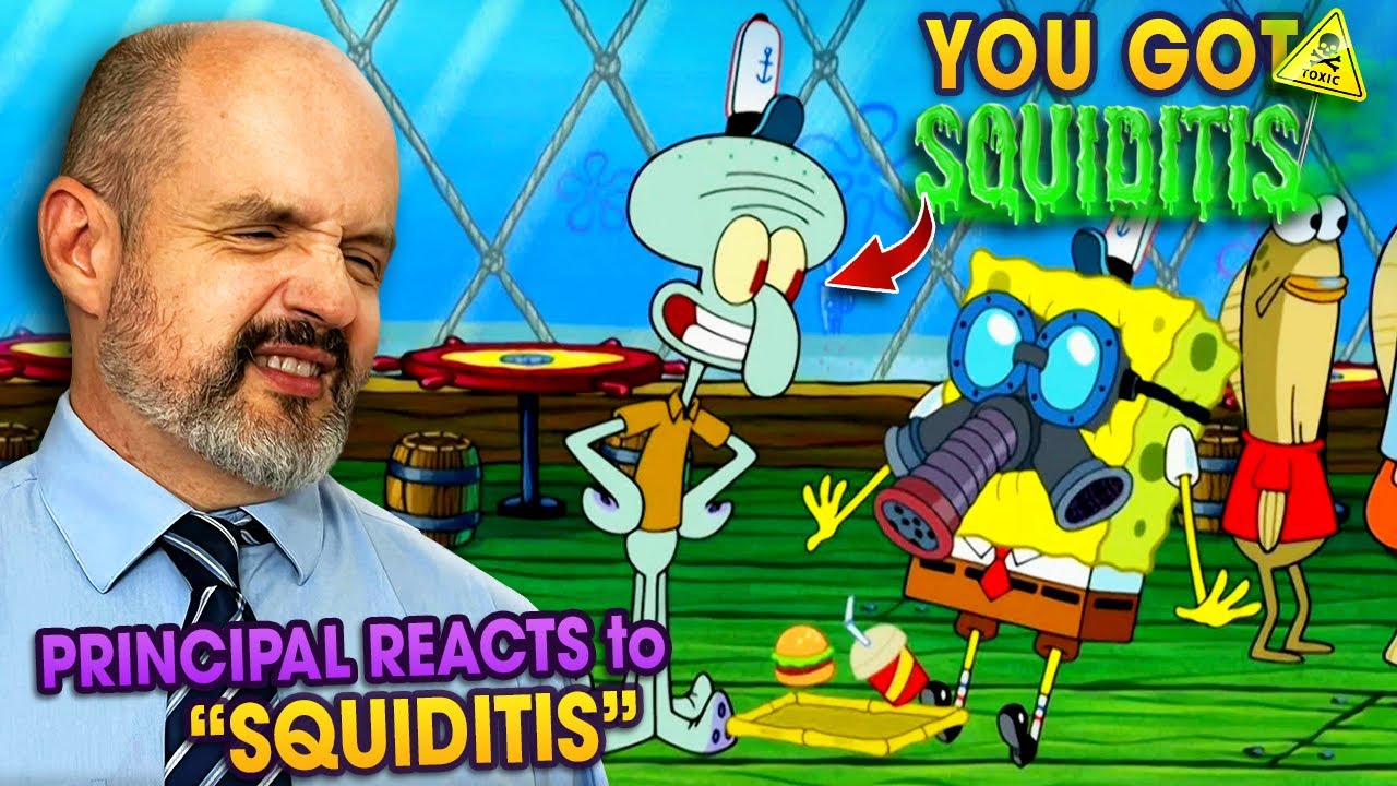 School Principal Reacts - SpongeBob SquarePants S8E21 - "Squiditis ...