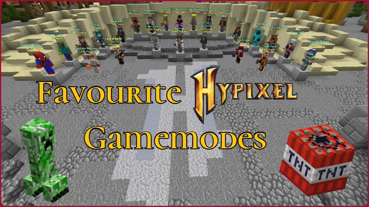 My favourite Hypixel gamemodes - YouTube
