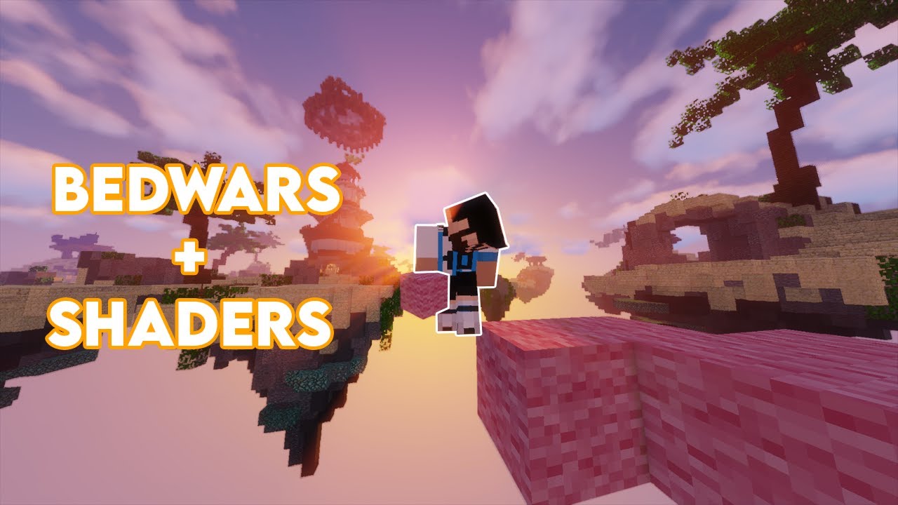 bedwars com shaders - YouTube