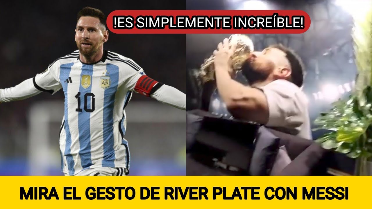 MIRA EL PALCO QUE LE REGALÓ RIVER A MESSI Y SU FAMILIA EN EL ESTADIO ...