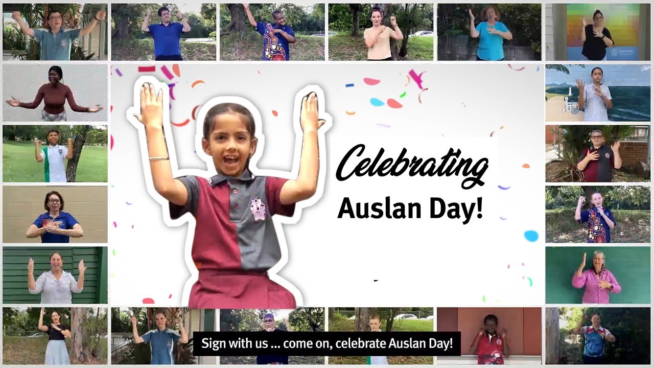 Celebrating Auslan Day! - YouTube