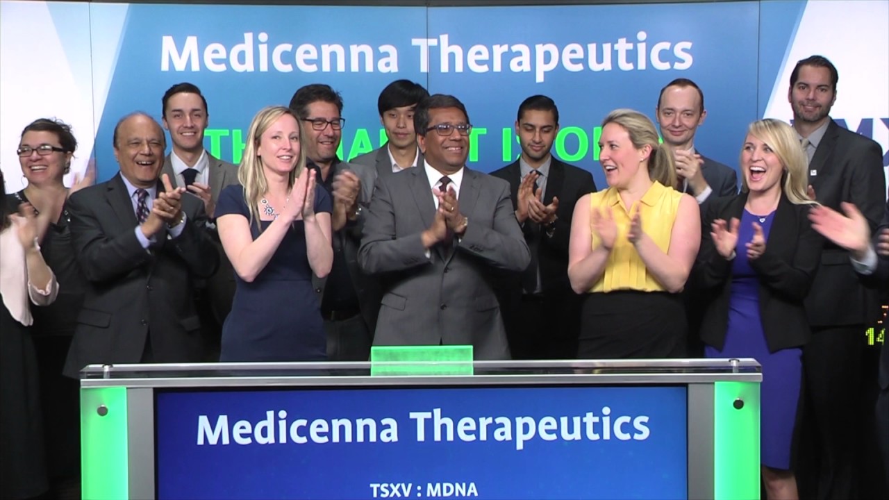 Medicenna Therapeutics opens TSX Venture Exchange, May 25, 2017 - YouTube