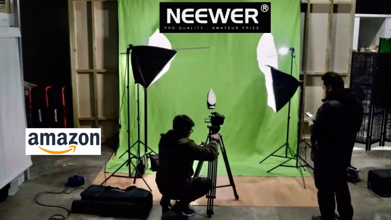 Neewer kit completo set fotografico AMAZON !!! - YouTube