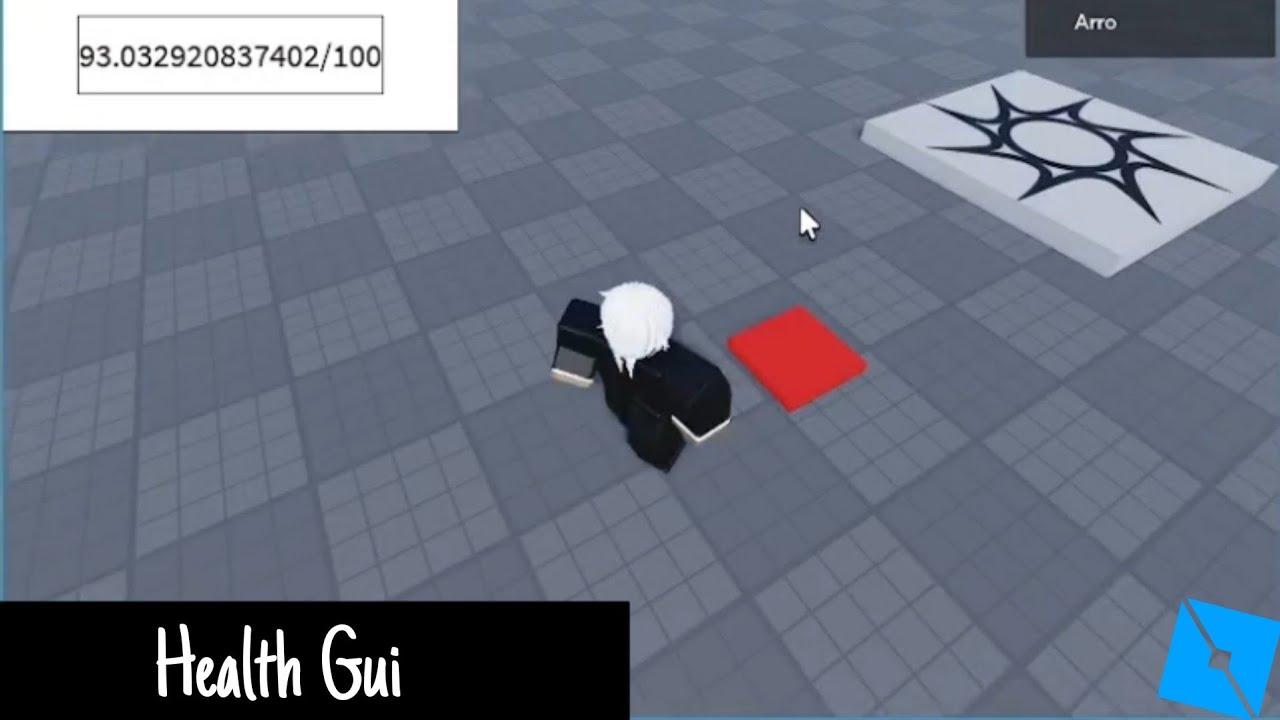 Making a Health Gui in Roblox Studio, the simple way | Arro - YouTube