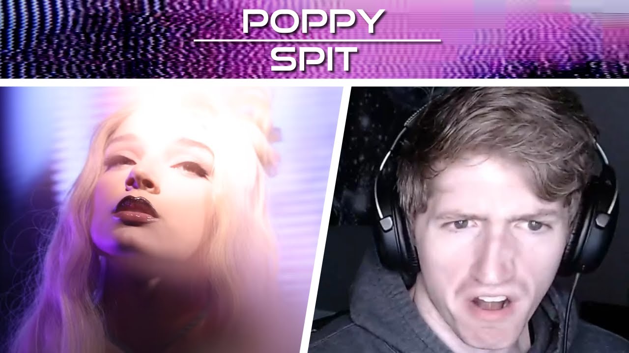 Chris REACTS to Poppy - Spit - YouTube