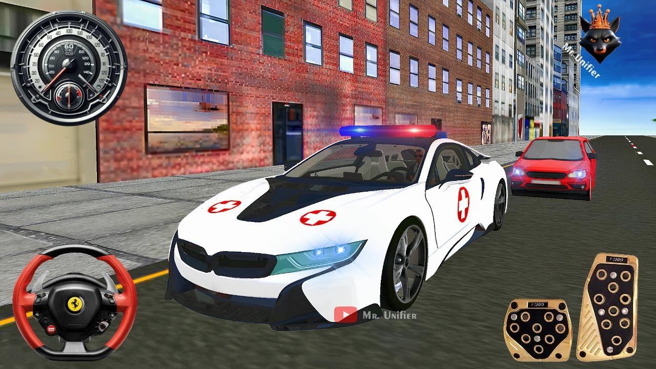 Ambulance Sports Car Rescue Team Android Gameplay - Ambulance Squad ...