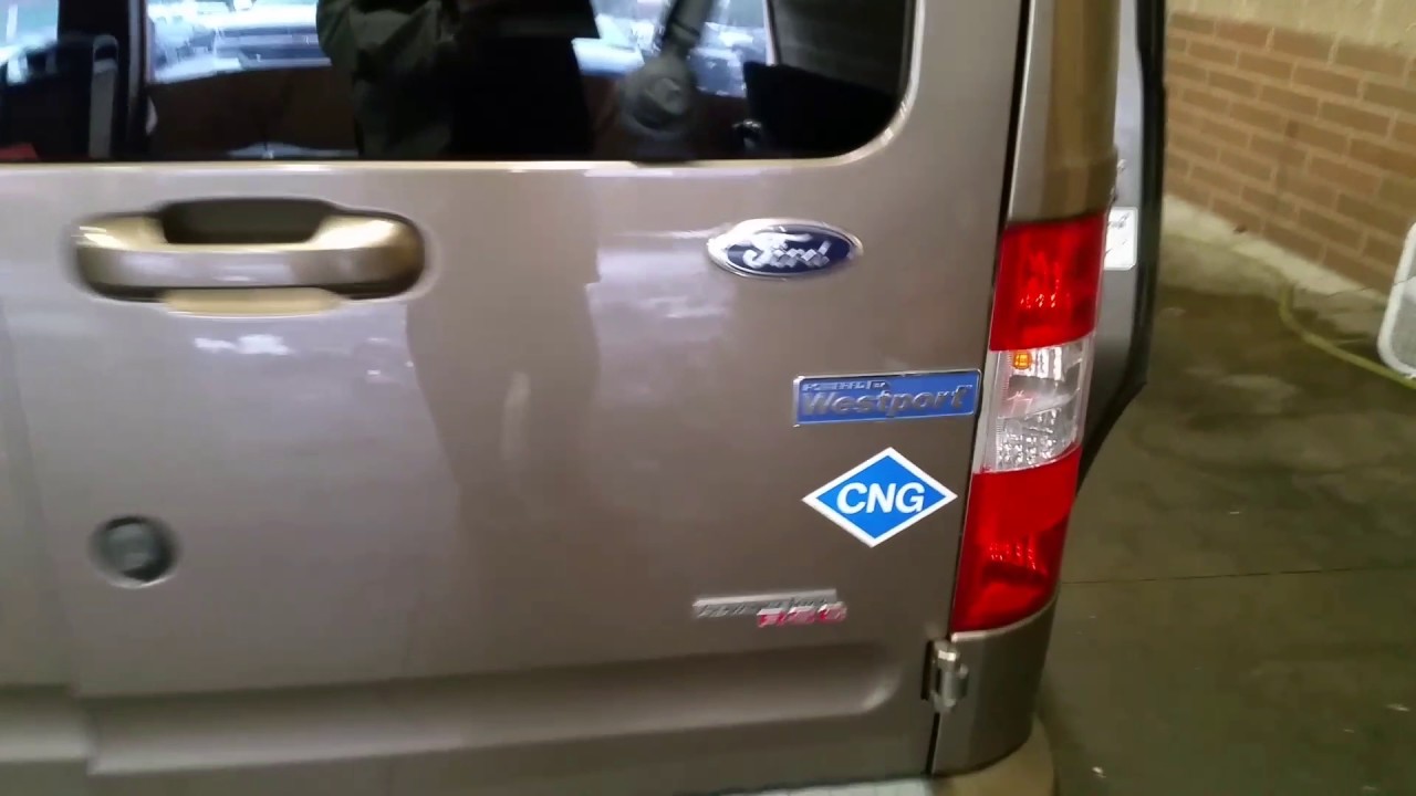 2012 CNG Ford Transit 18k miles - YouTube