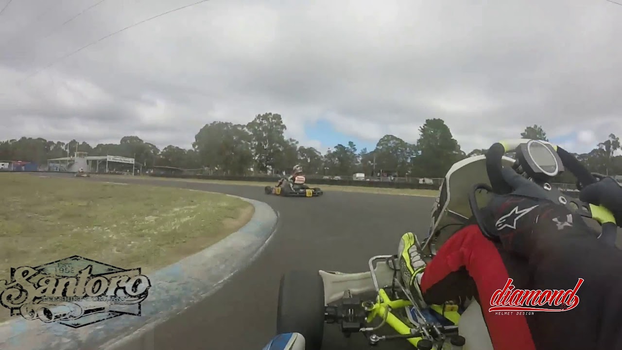 2018 NSW KZ2 Super Series, Round 2, Heat 1, onboard with Jonathan ...