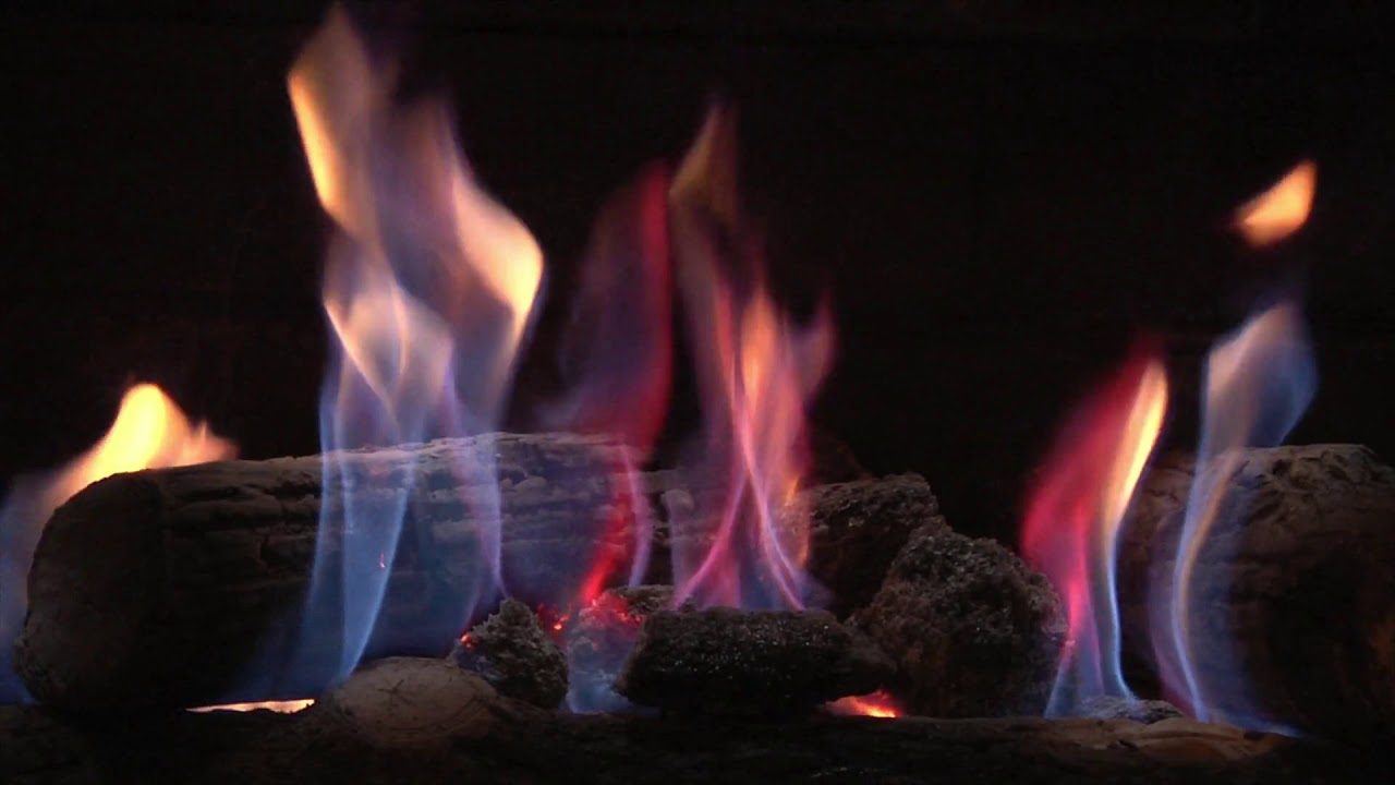 8 Hours HD Fire Place with Calming Piano Music for Relaxation Romantic ...